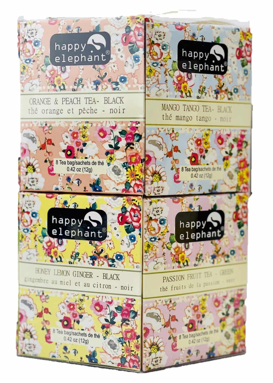 Floral Hexagon Tea Gift Set – Greek Gourmet®